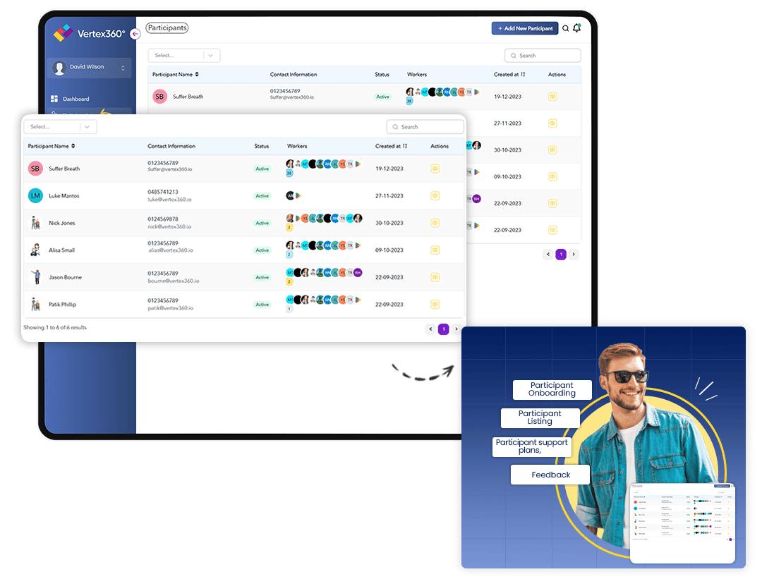 NDIS Participant Management Software