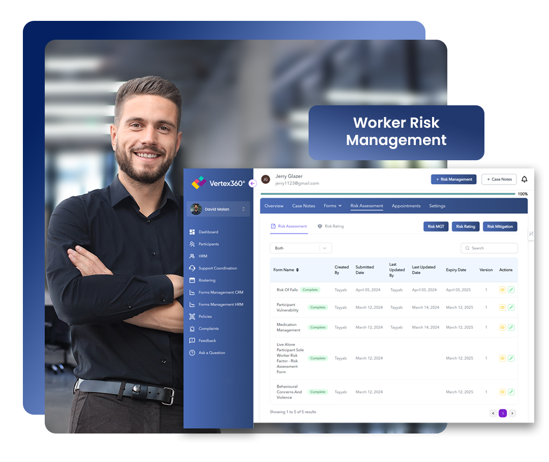 NDIS Risk Management Software